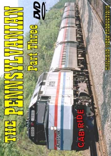 Amtrak Pennsylvanian Cab Ride Part 4 DVD NEW F40PH Huntington to ...